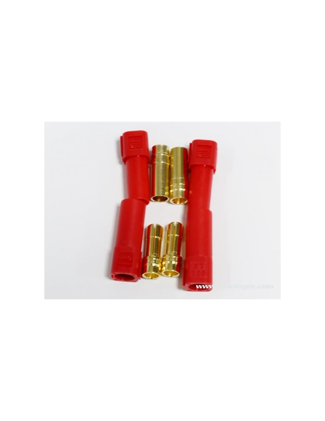 CONNECTEUR XT150 M/FEM ROUGE 2P