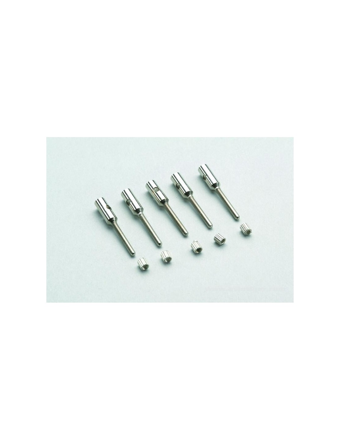 EMBOUT ALU M3 TIGE CARB. 4MM
