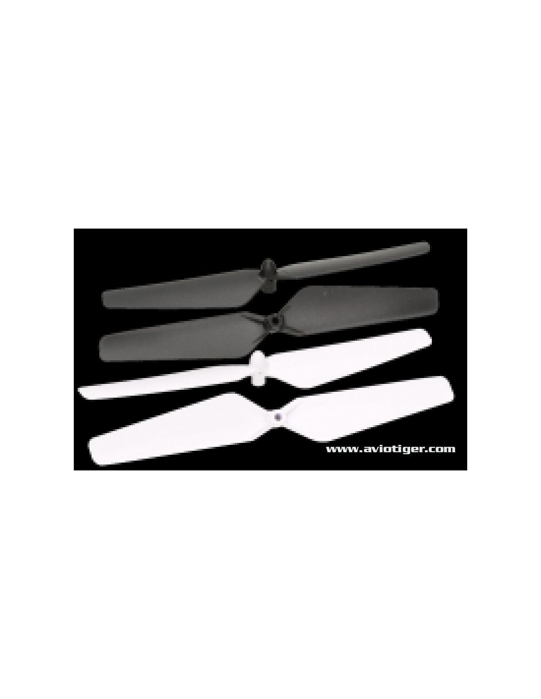 SET HELICE BLANCHE NOIRE