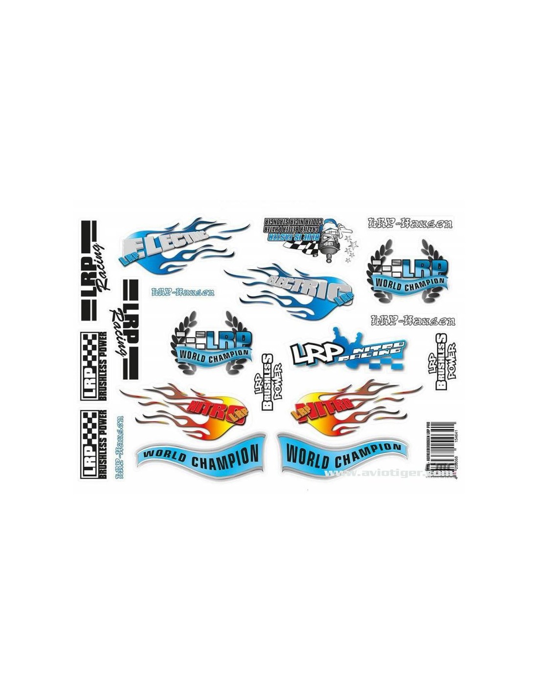 PLANCHE AUTOCOLLANT LRP PRO