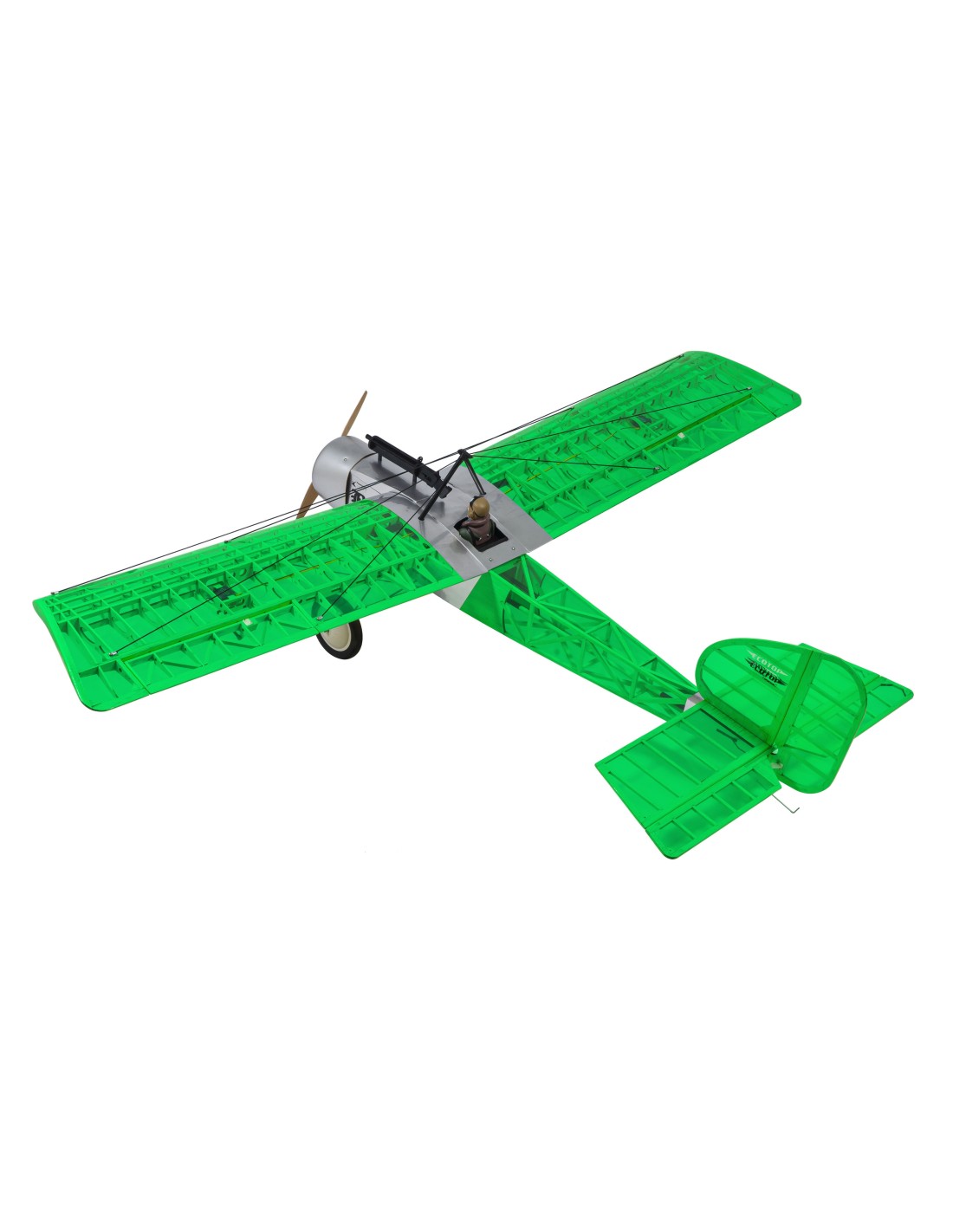 Avion Ecotop Baron Vert ARF env.1.57m