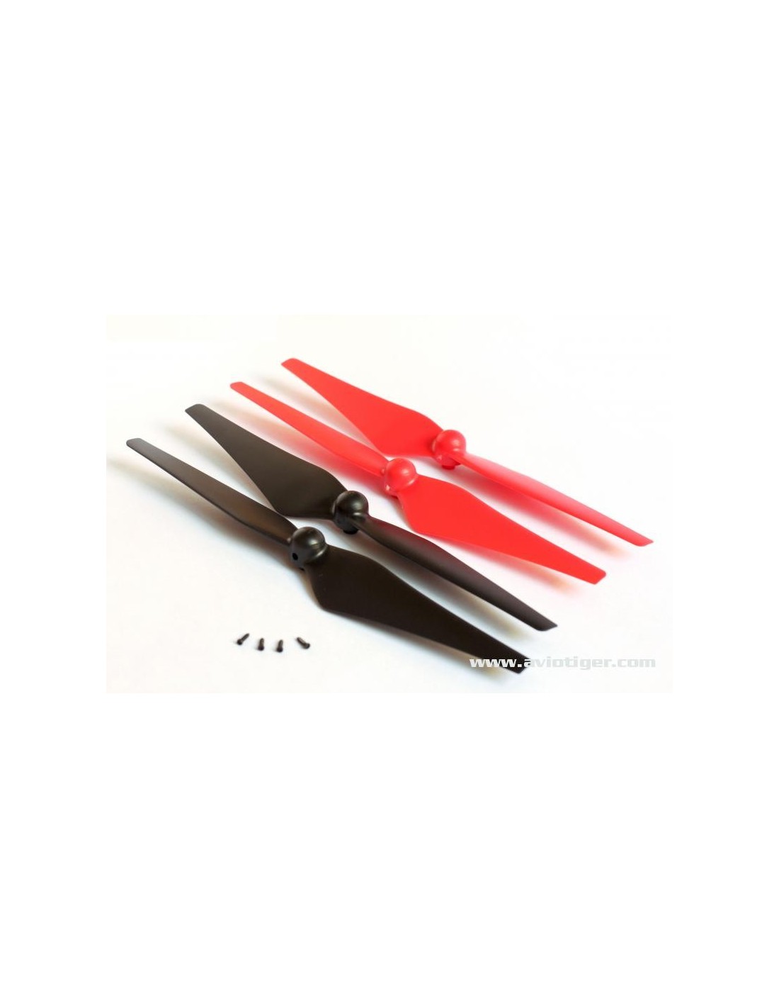 SET HELICE ROUGE NOIRE